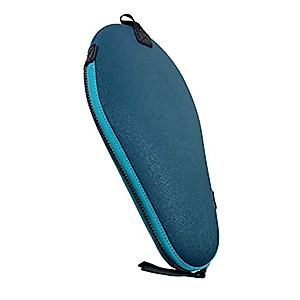 OneJoy Table Tennis Racket Bag, Ping Pong Bat Bag, Table Tennis Paddle Bag, Single Racket Bag with Zipper AJ61-383, 28cm x 17cm