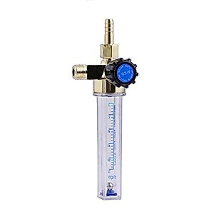 1Pc 0-25 L/Min Oxygen Flow Meter with Control Valve for Oxygen Air Gas