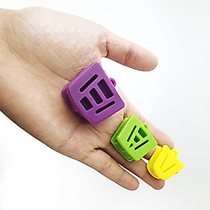 GXXMEI 12PCS Dental Oral Silicone Mouth Prop Bite Blocks Latex Free Cheek Retractor