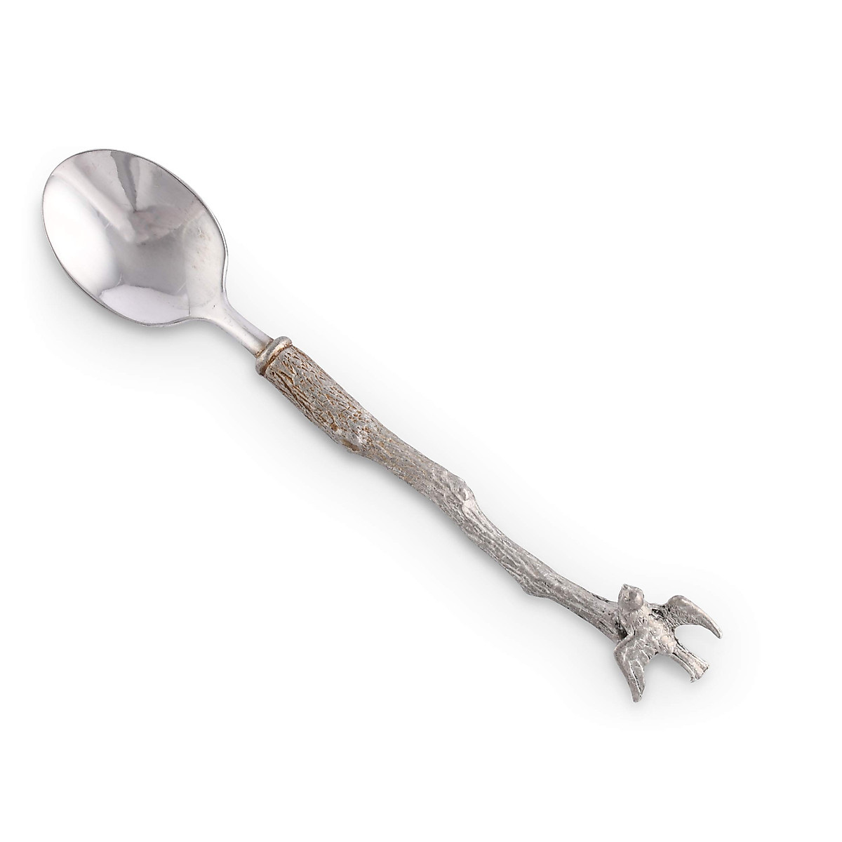 Vagabond House Pewter Song Bird Jam/Jelly/Fruit/Dip Spoon 6 inch Long