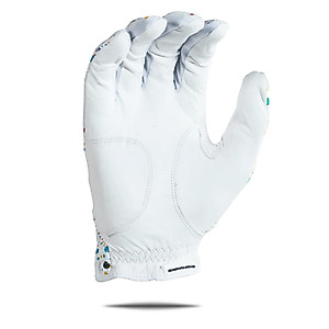 BG Bender Golf Glove | Wear On Left | (Paint Splatter, Mens XXL)