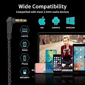 CCZ Warrior Stage in Ears Monitors Wired Earbuds with 3BA 1DD Hybrid Drivers, Noise Isolating in Ear Earphones Headphones with High Fidelity Clear Sound for Singer, Studio, Live Band, Gaming, Chatting