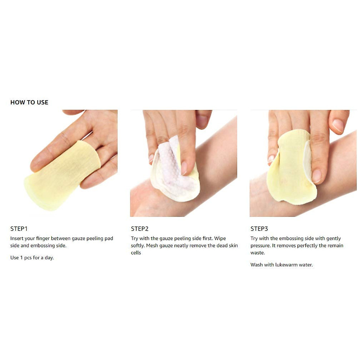 DERMALOGY by NEOGENLAB Bio-Peel Gauze Peeling Pads, Lemon, 30 Count