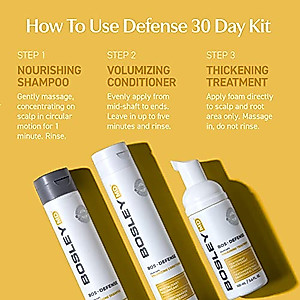 BosleyMD BosDefense Volumizing Conditioner for Light Thinning Hair, Color-Treated 10.1 Ounce