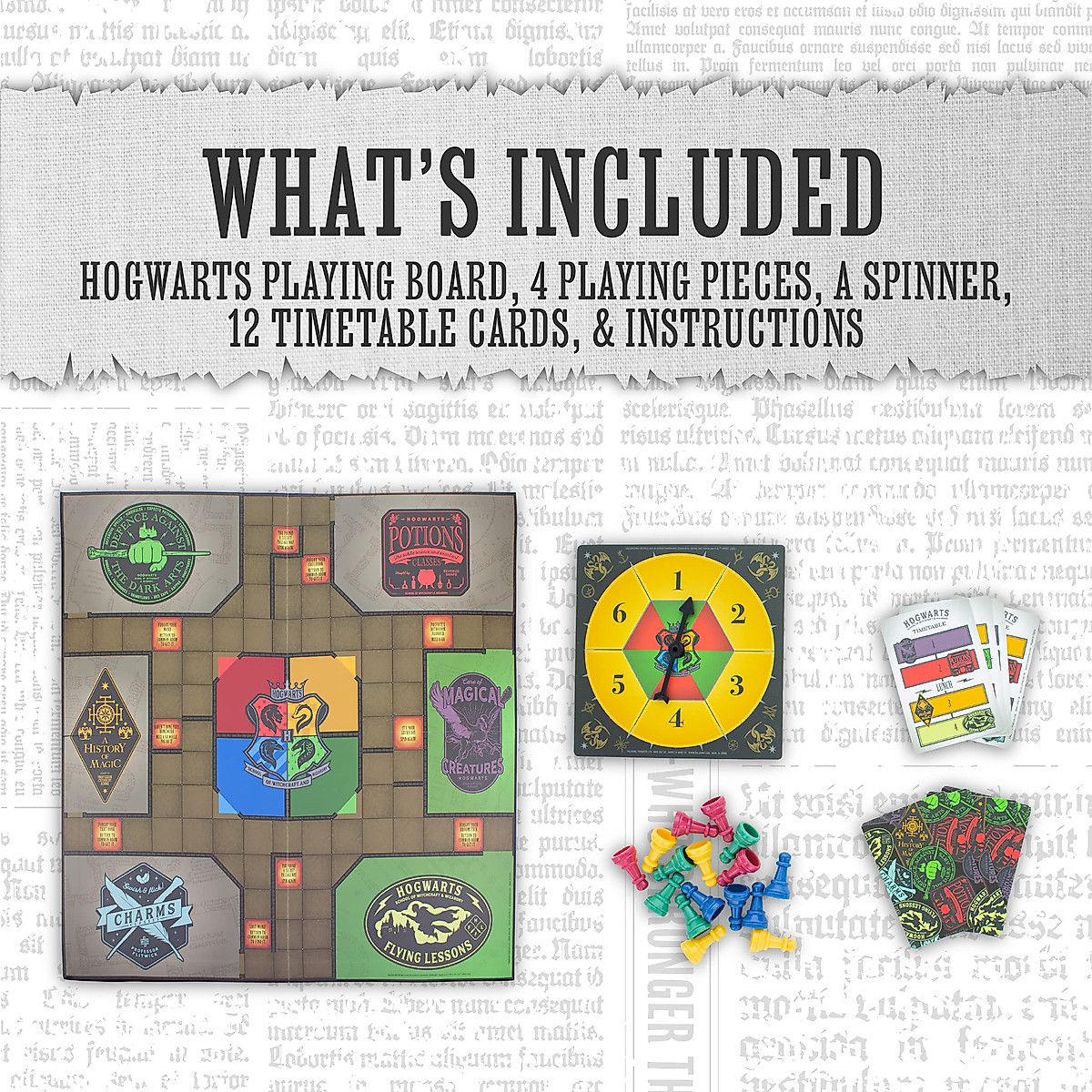 Paladone Heading to Hogwarts Board Game - Harry Potter Game for 2-4 Players Ages 6+, Fun Potions Charms Flying Wand Magic & More for Harry Potter Fans