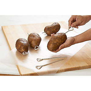 Fox Run 5588 Potato Baking Rods, Aluminum, Set of 24