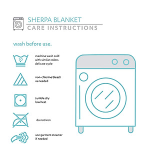 Lush Decor Baby Jungle Adventure Sherpa Blanket, Gray 30" x 40"