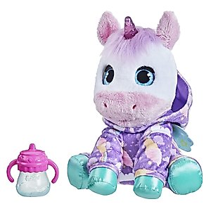 FurReal Sweet Jammiecorn Unicorn Interactive Plush Toy, Light-Up Toy with 30+ Sounds and Reactions, Unicorn Soft Toy, Ages 4 and Up