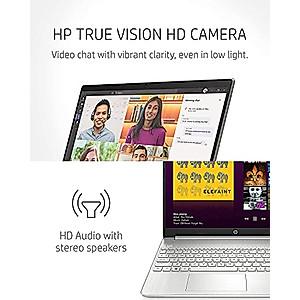 HP Pavilion 15 Laptop, 15.6" FHD IPS Anti-Glare Display, 11th Gen Intel Core i5-1135G7, Intel Iris Xe Graphics, 32 GB RAM, 1 TB PCIe SSD, Long Battery Life, Fingerprint Reader, Silver, Windows 11