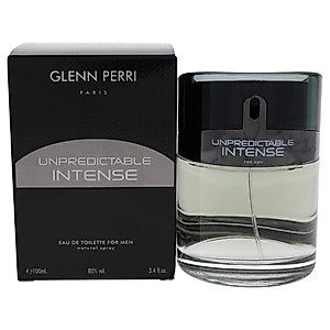 Glenn Perri Unpredictable Intense Eau De Toilette Spray for Men, 3.4 Ounce