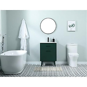 Elegant Kitchen and Bath 24 inch Bathroom Vanity Cabinet - Green
