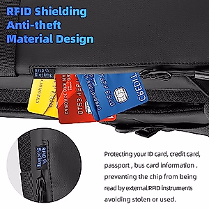 Muzee Vintage Laptop Backpack for Men, Travel Backpacks with USB Charging Port,Roll Top Backpack Fits 15.6Inch PC