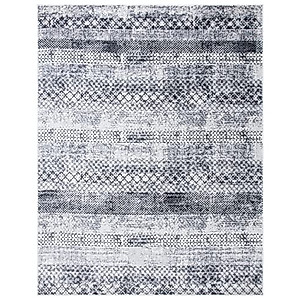 SAFAVIEH Amelia Collection 10' x 14' Grey/Ivory ALA761F Rustic Tribal Distressed Non-Shedding Living Room Bedroom Dining Home Office Area Rug