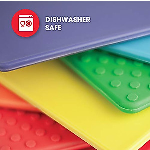 Architec Original Gripper Barboard, 5" by 7", Green, Patented Non-Slip Technology and Dishwasher Safe Cutting Board