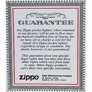 Zippo 24710 Classic Black Matte ZPP Creed Windproof Pocket Lighter with Zippo Black Leather Clip Pouch
