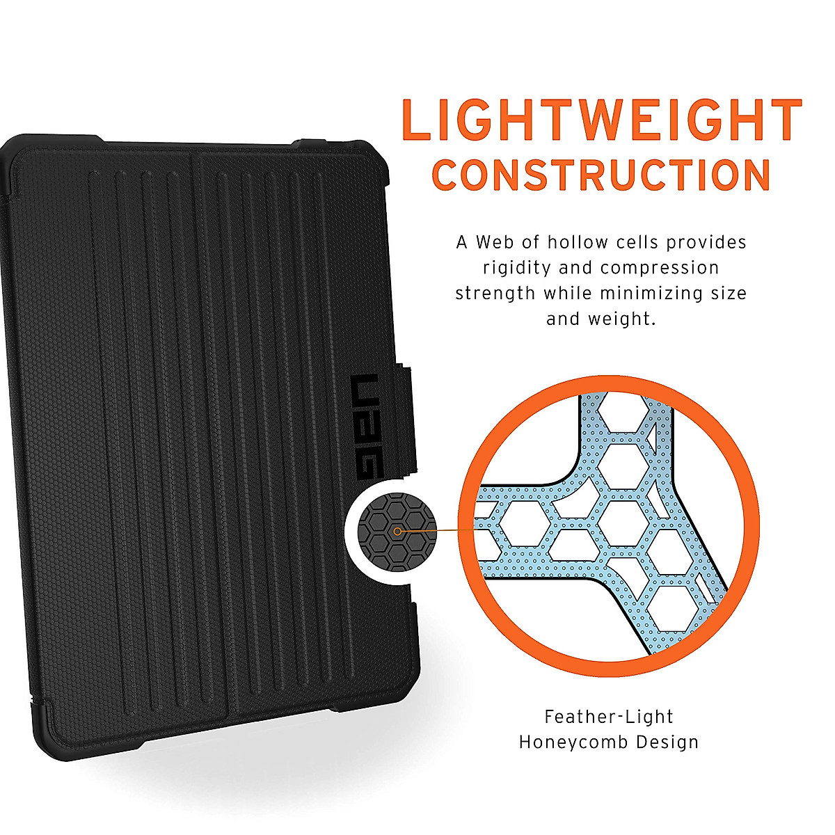 URBAN ARMOR GEAR UAG iPad Pro 11-inch (2nd Gen, 2020) Case Metropolis [Black] Folio Slim Heavy-Duty Tough Multi-Viewing Angles Stand Military Drop Tested Rugged Protective Cover