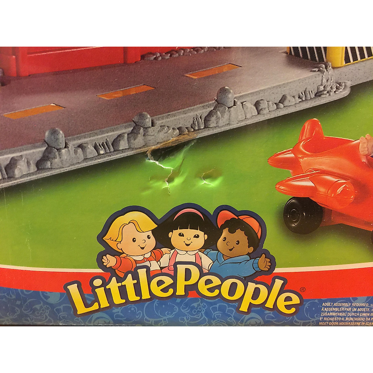 Fisher-Price Little People Airport Playset - Red