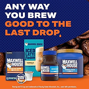 Maxwell House Breakfast Blend Light Roast Keurig K-Cup Coffee Pods (12 ct Box)