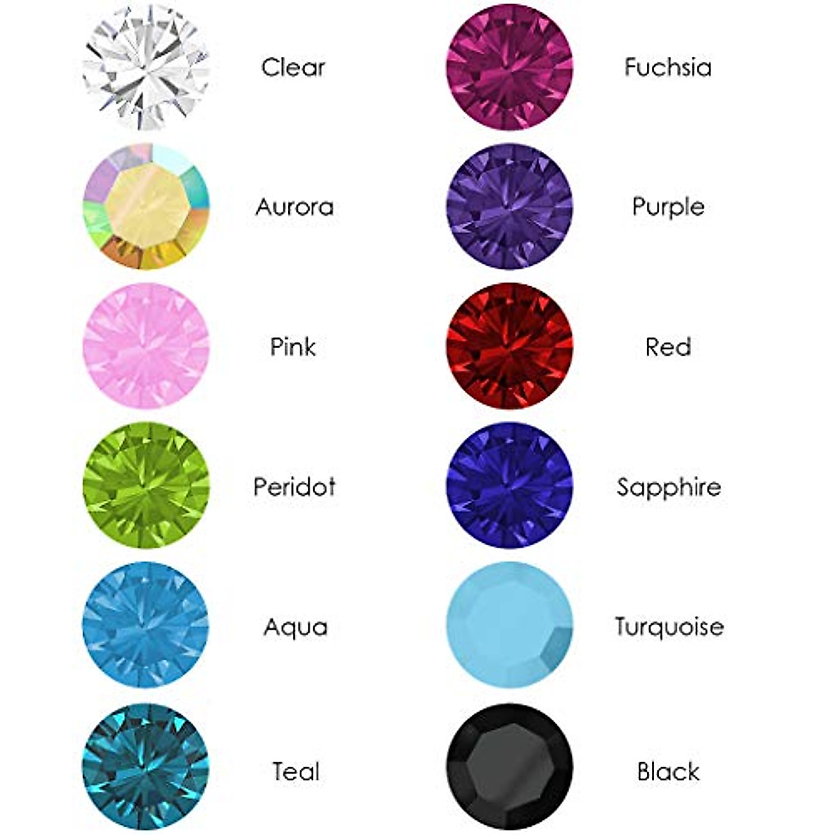 316 Stainless Steel Threadless Push Pin Nose Ring Labret Monroe Stud 1.5mm Prong Hot Pink CZ 18G