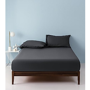 KeoWin 18 Inch Full Sheets Deep Pocket,Cooling Sheets Queen Deep Pockets,Microfiber Sheet Set Deep Pocket,Lightweight Soft & Wrinkle Free