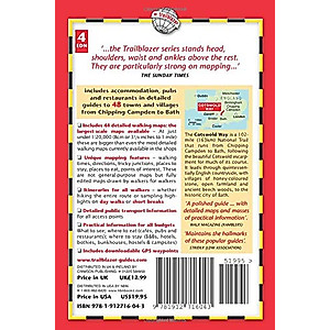 Cotswold Way: Chipping Campden to Bath - Planning, Places to Stay, Places to Eat; Includes 44 Large-scale Walking Maps (British Walking Guides)