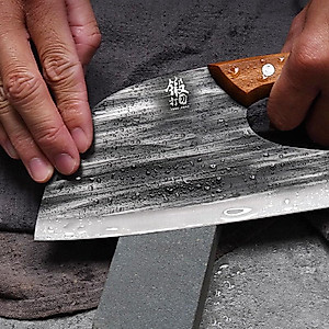 Multifunction Chinese Chef Knife, 9.5 Inch Stainless Steel Meat Cleaver, Effort Saving Kitchen Knife, for Home Outdoor Cooking, Kitchen Deboning, Camping BBQ, 𝘔𝘺 𝘖𝘳𝘥𝘦𝘳 𝘋𝘦𝘢𝘭𝘴