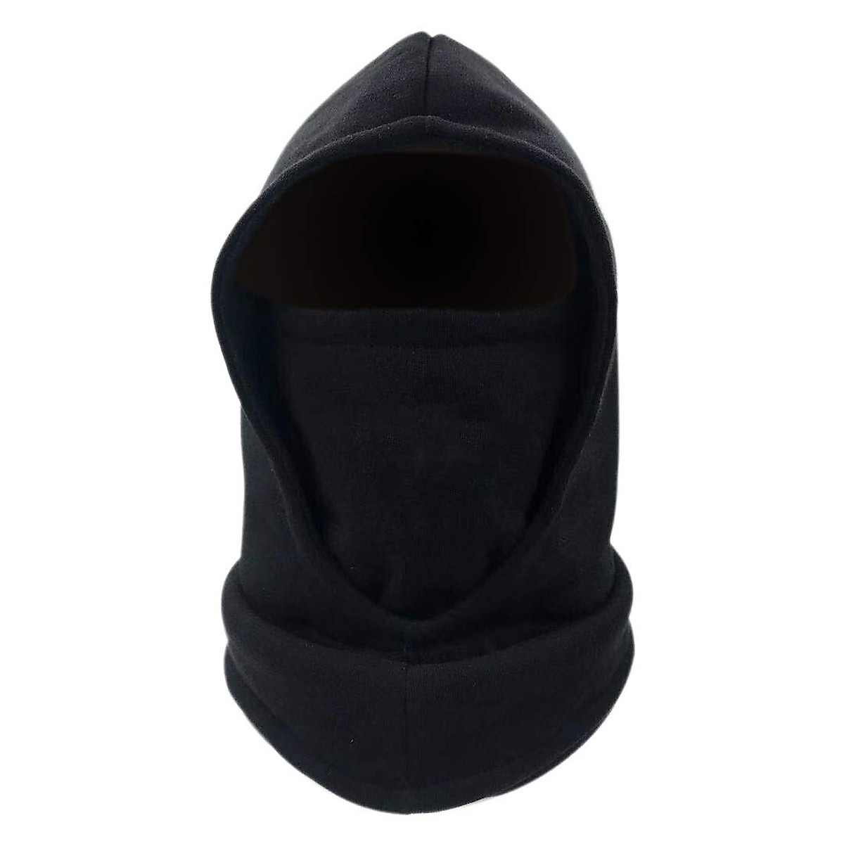 DAG Gear Hooded Scarf (Black Solid)