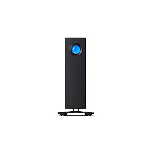 LaCie d2 Professional, 4TB, External Hard Drive Desktop, Thunderbolt 3 USB-C, 7200 RPM Enterprise Class Drives, for Mac and PC Desktop, 1 Month Adobe CC, 5 Year Rescue Services (STHA4000800)