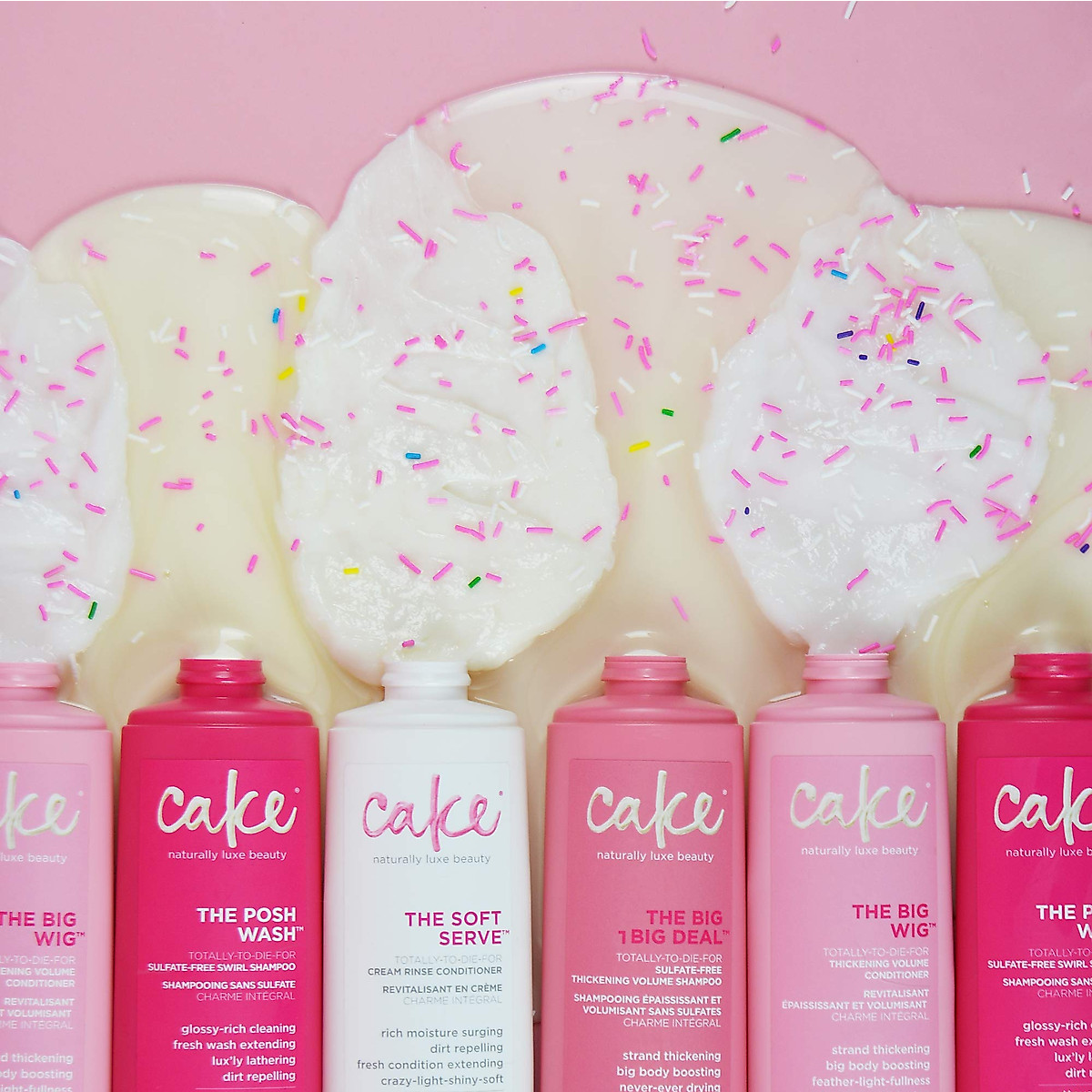 Cake Beauty Posh Wash Sulfate-free Swirl Shampoo, 10 Ounces