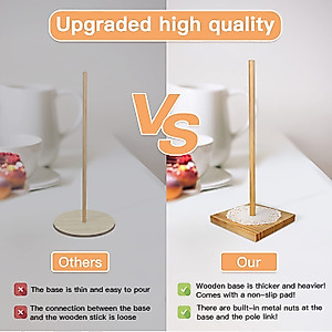 Donut stand, 4PCS Wooden Donut Stand Display Farmhouse Donut Holder, Reusable Bagel Holder Tower Stand, Suitable for Weddings, Birthday Parties, All Kinds of Parties, Baby Shower (4 packs-Square)