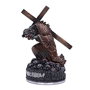 Nemesis Now Powerwolf Via Dolorosa 25cm, Brown
