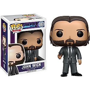 John Wick Chapter 2 Funko Pop! Vinyl Figure - 3.75" Multicolored with Compatible Box Protector Case