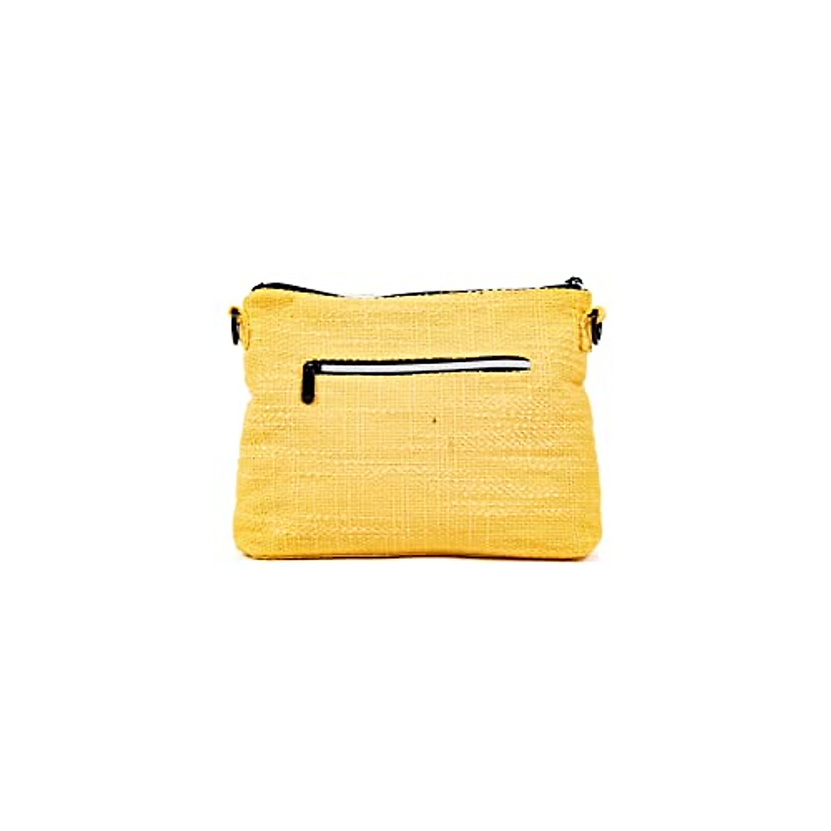 DIME BAGS Day Tripper | Hemp Shoulder Bag | Crossbody and Clutch Purse | Custom Interior Lining by Ellie Paisley (Yellow)