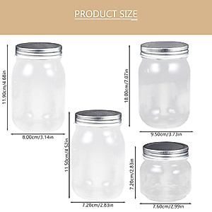 4pcs Small Honey Jar Sugar Scrub Jars Mason Jars Transparent Jam Containers Sealed Honey Jars Jam Clear Jars for Home Kitchen Jam Jars Clear Glass Jars Lidded Jam Jars Sealing Jars