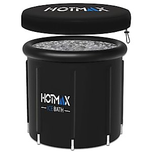 Ice Bath Tub for Athletes, 99 Gal 8-Leg Cold Plunge Tub for Recovery, Portable Ice Plunge Bathtub for Adult, Ice Tub Outdoor for Cold Water Therapy