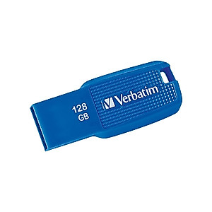 Verbatim 128GB Ergo USB 3.0 Flash Drive – Blue