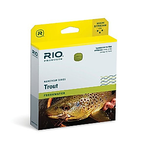 RIO Products Fly Line Mainstream Aqualux Intermediumiate Wf4I, Clear