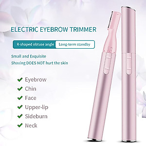 MEIYIXIN Electric Eyebrow Trimmer for Women Facial Eyebrow Razor Wholebody Chin Lips Neck Bikini-line Armpit Eyebrow Epilator