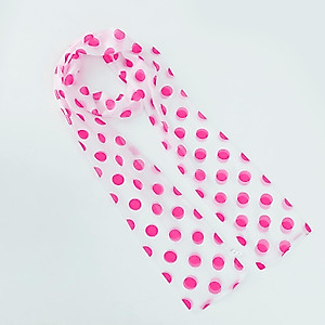 LIXNRECE CozofLuv 71 Inches Long Polka Dot Scarf 50s Costumes For Girls/Women 50s Scarf