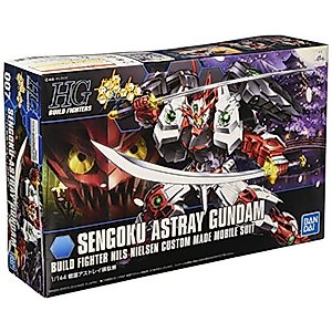 Bandai Hobby - Gundam Build Fighters - #07 Sengoku Astray Gundam, Bandai Spirits HGBF 1/144 Model Kit