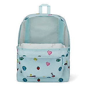 JanSport SuperBreak Backpack - Durable, Lightweight Premium Backpack - Pixel Party