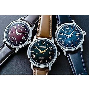Seiko Presage Automatic Red Dial Men's Watch SRPE41J1