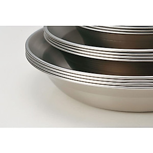 Snow Peak Tableware Bowl Small, TW-030, Stainless Steel, Lightweight for Camping Everyday Use, Made in Japan, Lifetime Product Guarantee,Medium