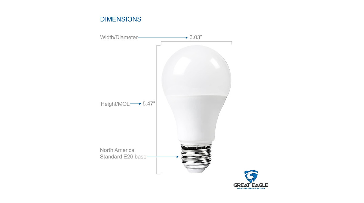 Super Bright 2600 Lumen LED Bulb - 200W Equivalent | Energy Saving