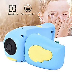 Weohoviy Camera, Children Digital Camera, Smart 2 Inch Screen HD Kids Camera for Girls or Boys Birthday Gifts(Blue)