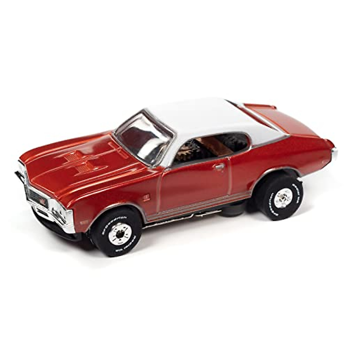 Auto World Thunderjet Cars N Coffee 1972 Buick GS (red) HO Scale Slot Car