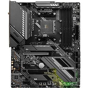 MSI MAG X570S Tomahawk WiFi Motherboard (AMD AM4, DDR4, PCIe 4.0, SATA 6Gb/s, M.2, USB 3.2 Gen 2, AC Wi-Fi 6, HDMI, ATX)