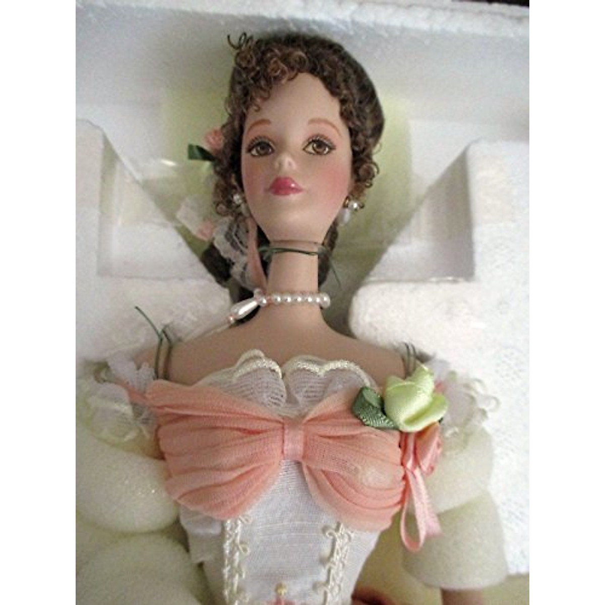 Barbie Orange Pekoe Limited Edition Porcelain Doll Victorian Tea Collection