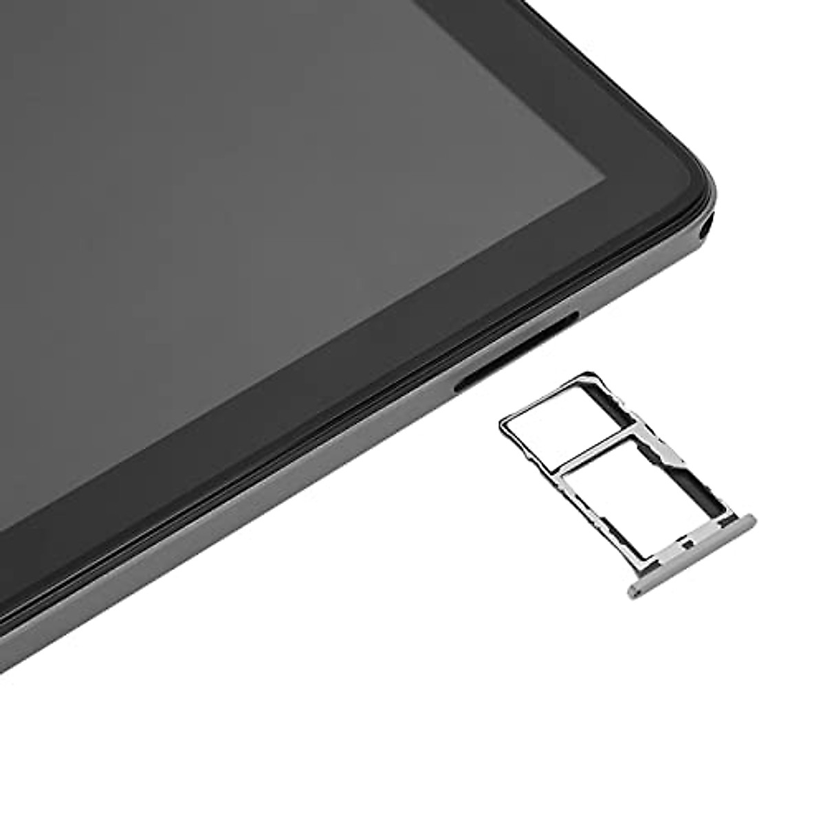 FOLOSAFENAR Office Tablet, Tablet PC Dual Camera US Plug 100‑240V 10.1 Inch FHD Octa Core CPU 4G LTE 5G WiFi for Home (Grey)