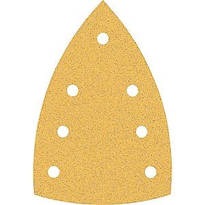 Bosch Professional 10x Expert C470 Sandpaper (for Hardwood, Paint on wood, 100x150 mm, Grit 80, Accessories Multi Sander)